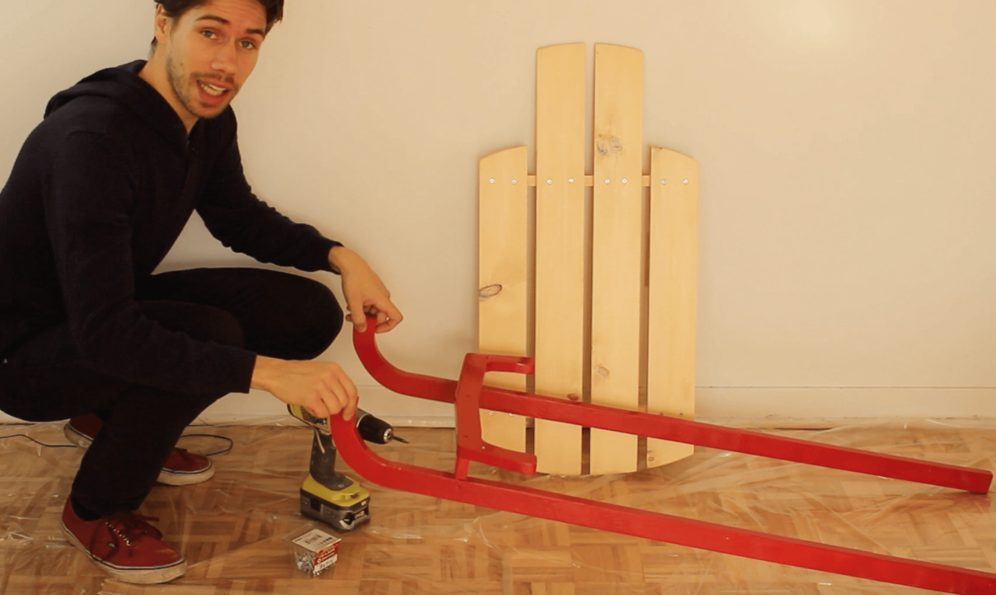 Comment fabriquer une luge - EP33 - Visser Malin